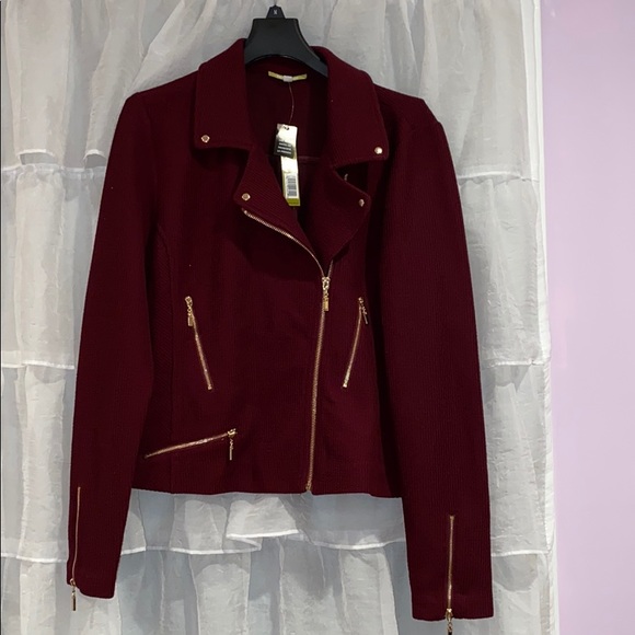 Gianni Bini | Jackets & Coats | Ribbed Knit Motorcycle Jacket | Poshmark
